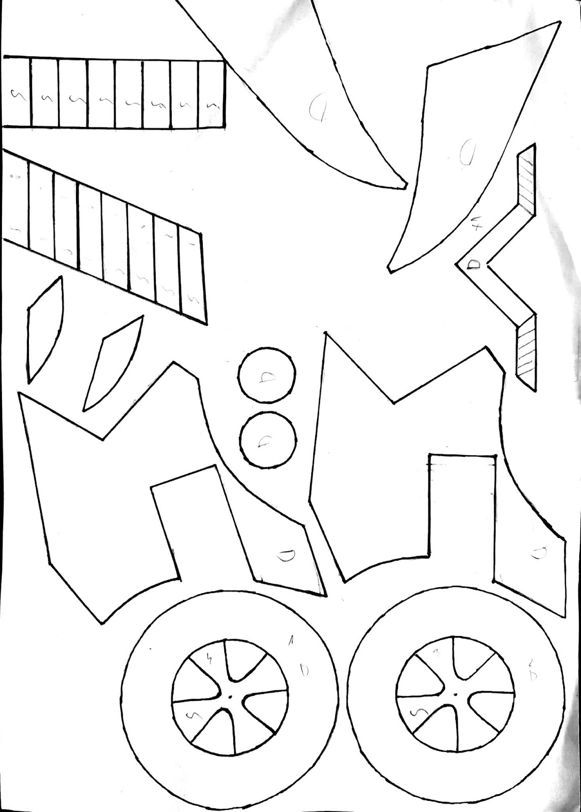 Hacktuber: Cardboard Motorcycle - Suzuki Nuda