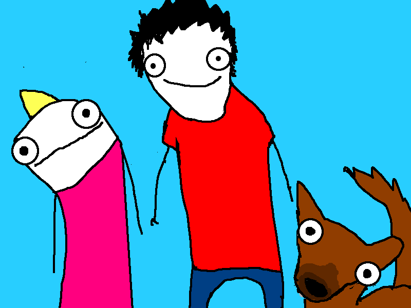 Hyperbole and a Half: Wild Animal (The Simple Dog Goes for a Joy Ride)