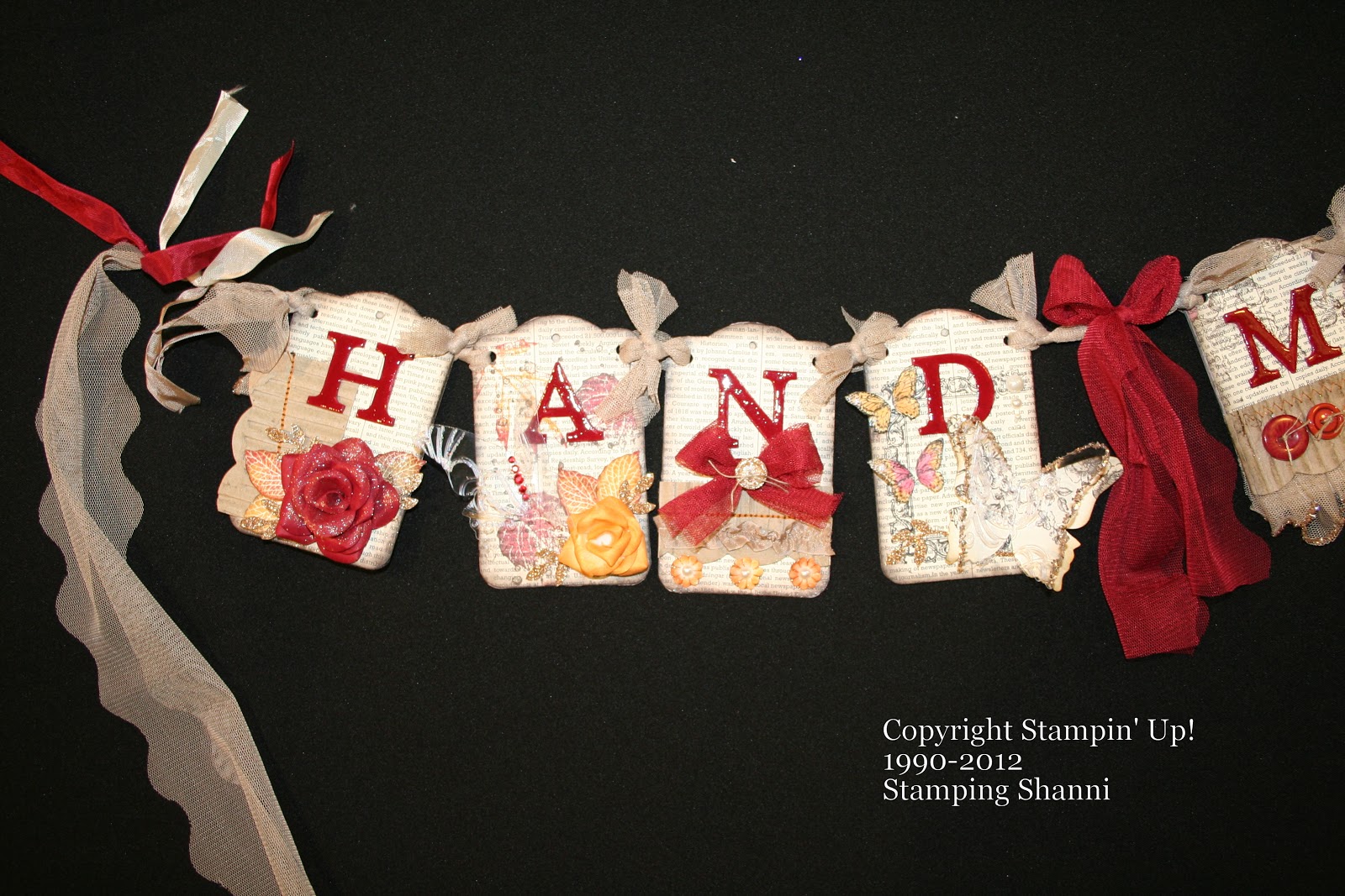 Stamping Shanni: Handmade Banner