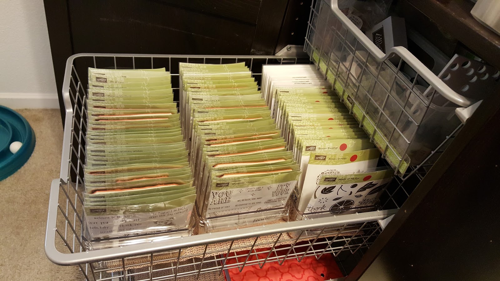 AmyZing Cards: Stamp and Paper Storage with Clear Poly Envelopes and ...