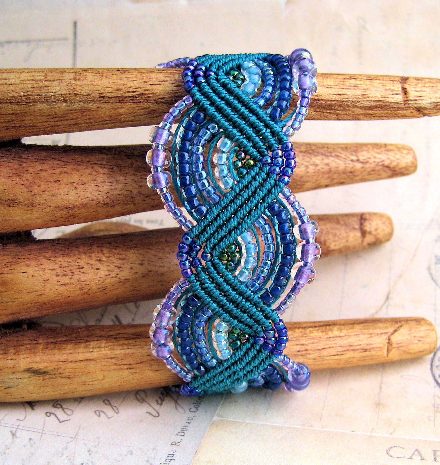 Knot Just Macrame by Sherri Stokey: Micro Macrame and an Experiment in ...
