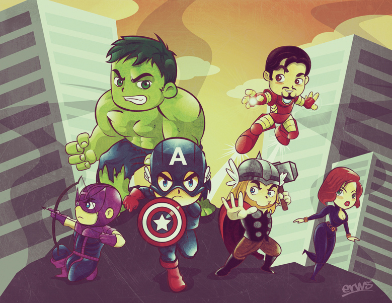 Mini Avengers Martin Erws - DezignHD - Best Source for Designer and ...