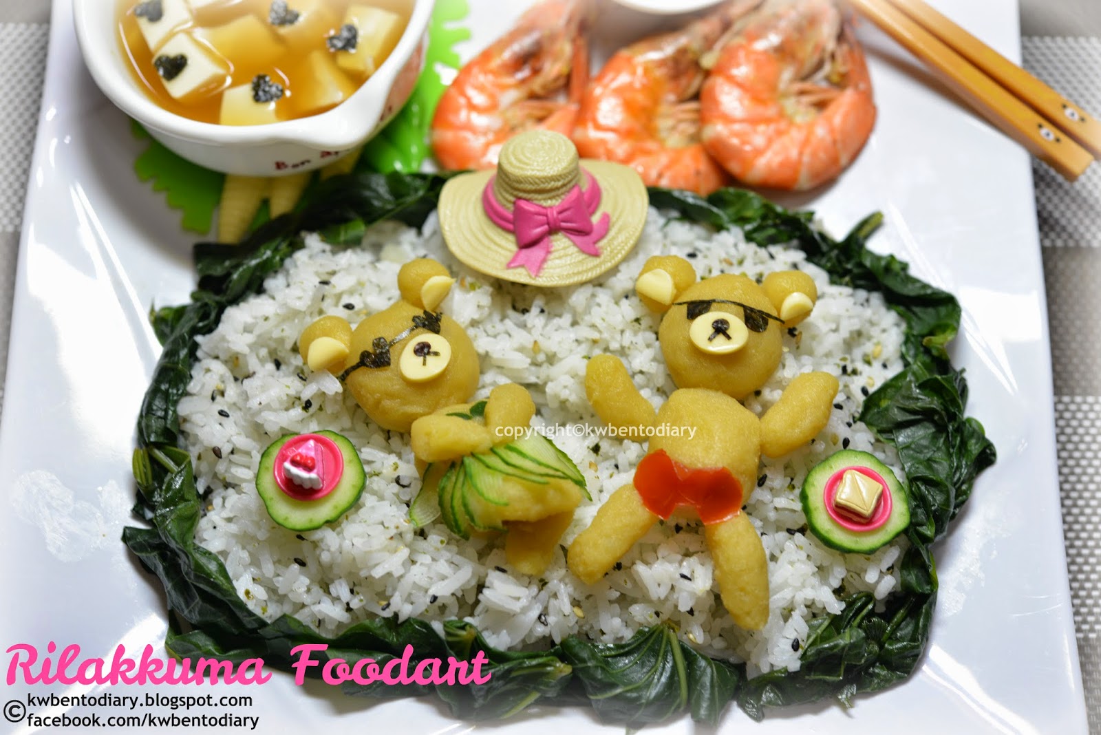 Karenwee's Bento Diary: Rilakkuma Foodart