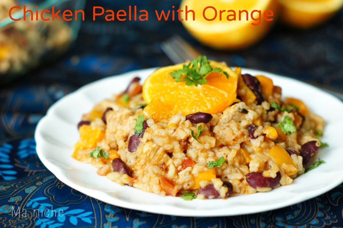 Ma Niche : Chicken Paella with Orange