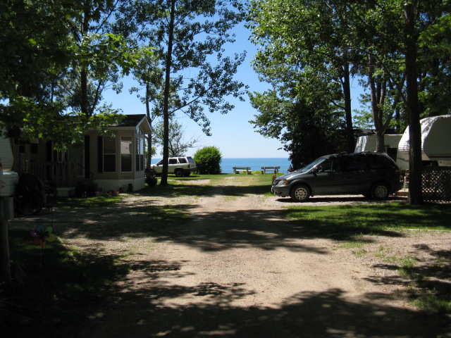 Gone RVing!: Camped at Lake Huron Resort