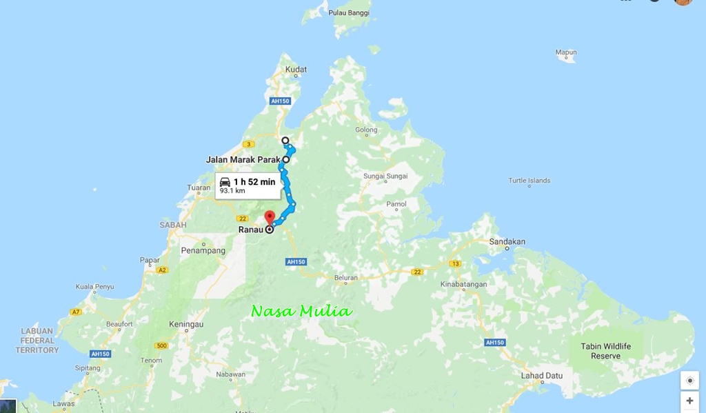 warna warni hidupku..............: Jalan Marak Parak, Jalan Kota Marudu ...