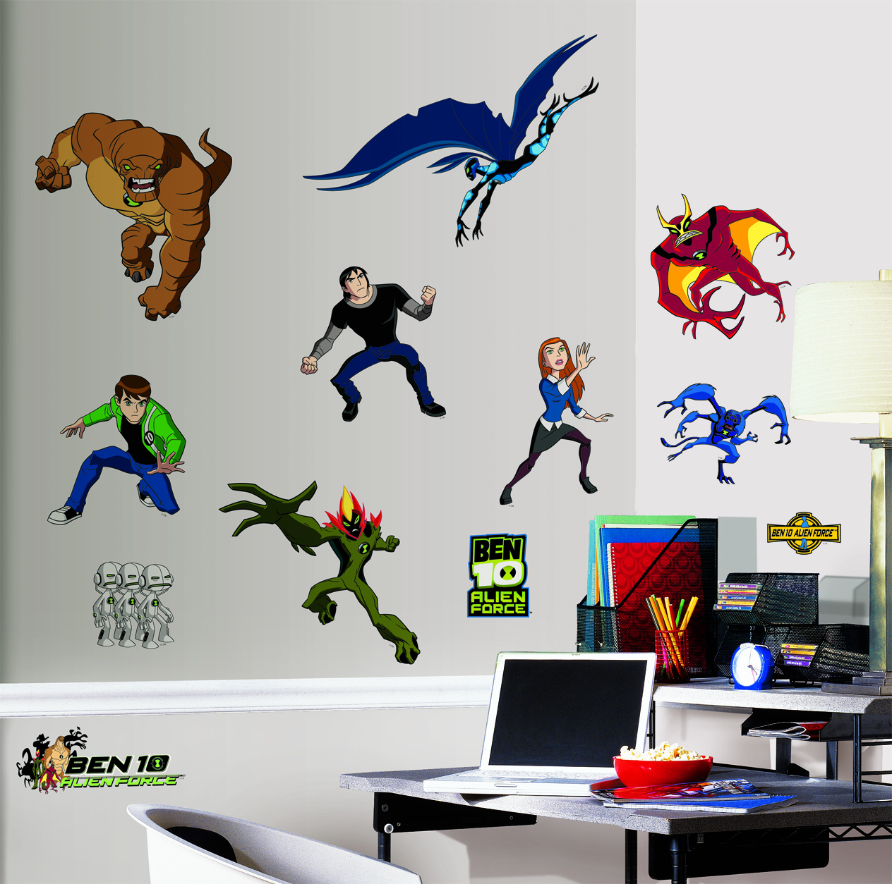 YOUNGSPACES ™: All your Favorite Cartoon Characters in Wall Stickers ...