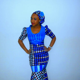 complete blue ankara style for most exquiste ladies | Trending Ankara Style