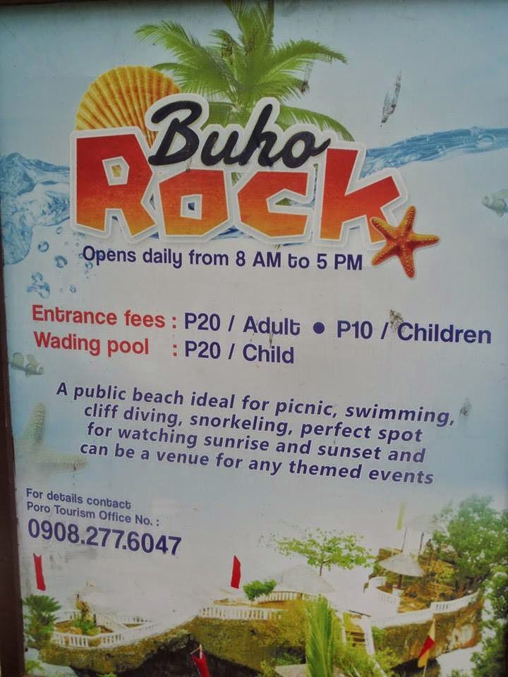 The Thrifty Wanderer: Camotes Island: Buho Rock