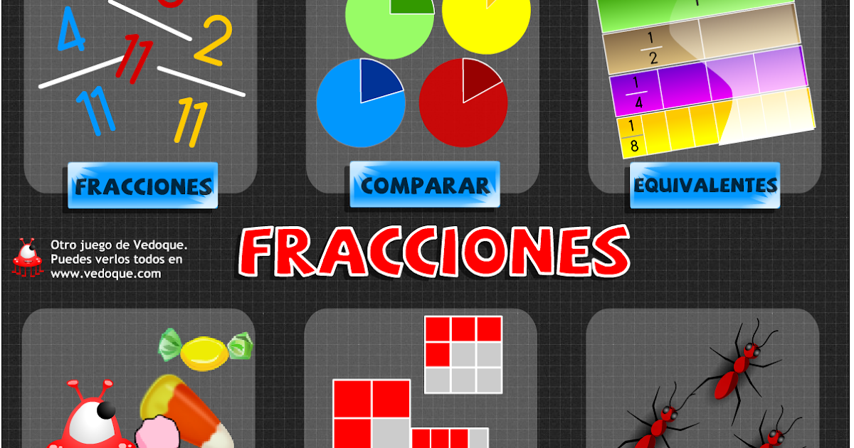 Navegamos y aprendemos.: Las fracciones.