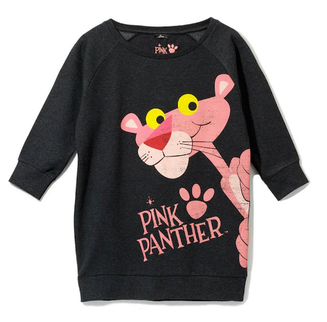 Graphic Tee Shirts & Accessories: PINK PANTHER TEE
