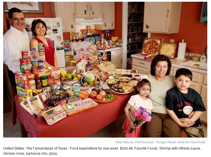 1 Artiste, 1 Jour: Bon appétit les amis ! Peter Menzel . Photographies ...