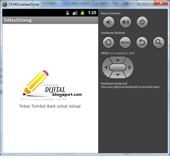 Android | Membuat Exit (close) Dialog Default | Coretan Dijital ...