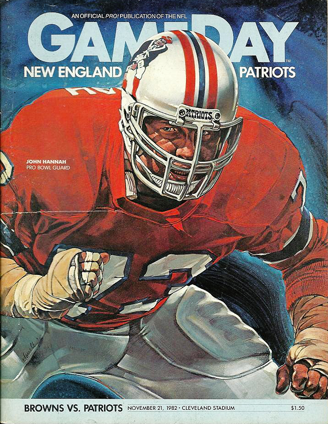 Pro Football Journal Presents: NFL Art: 1982 NFL Game Program Art