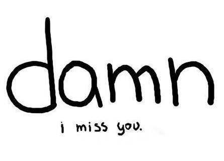 Damn I Miss You | Symbols & Emoticons