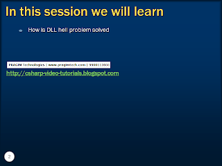 Sql server, .net and c# video tutorial: Part 7: How is DLL hell problem solved