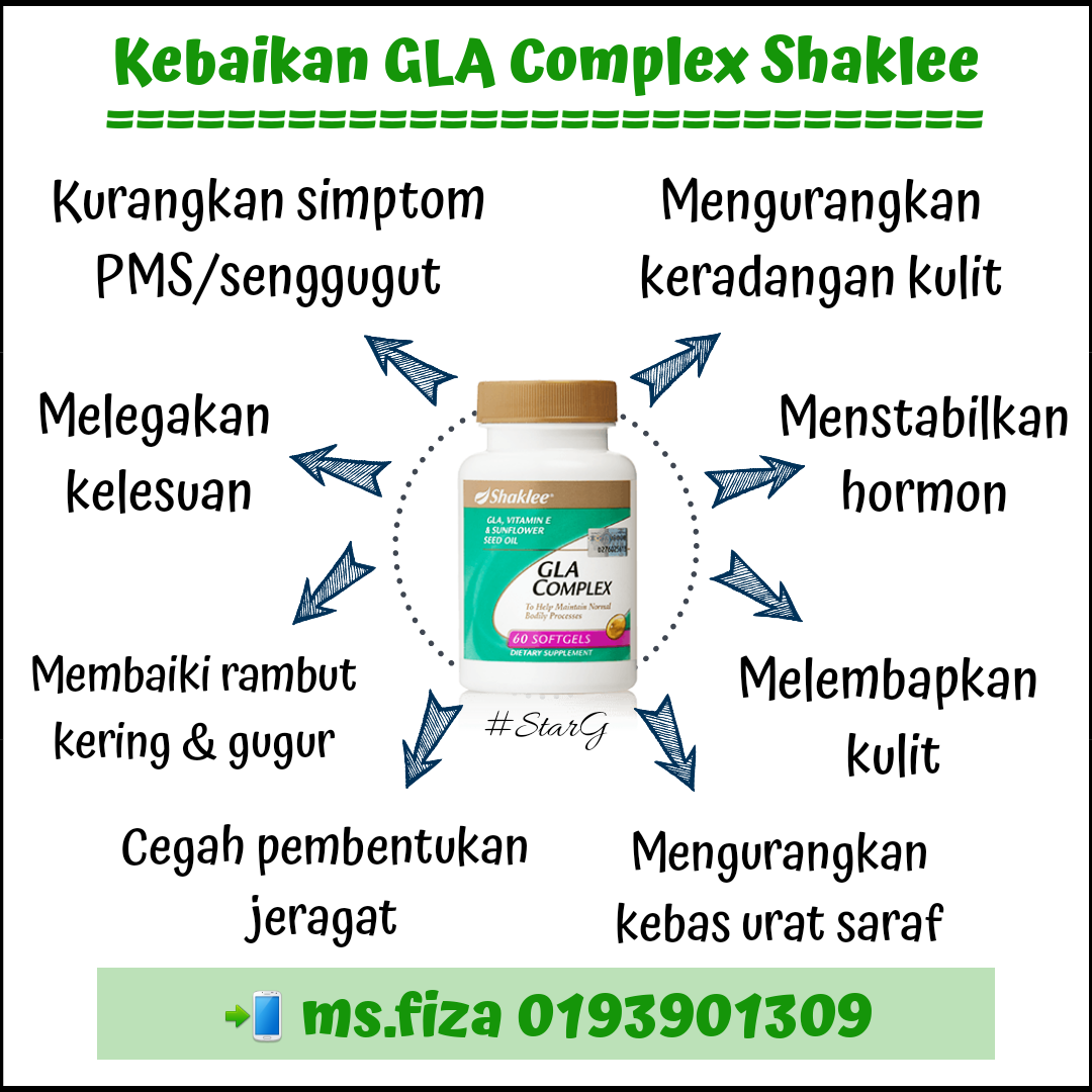 Testimoni GLA Complex Shaklee pudarkan jeragat