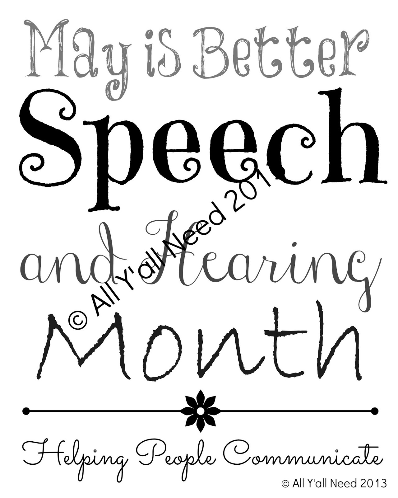 Better Speech And Hearing Coloring Page Sketch Coloring Page