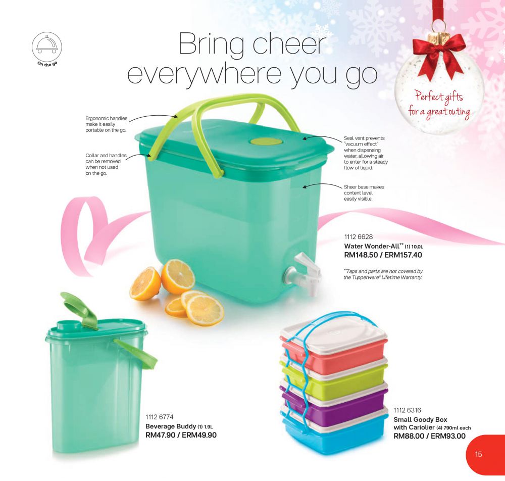 Tupperware Catalog 14 November 2016 - 31 December 2016 | Tupperware Kakakshop | Tupperware ...