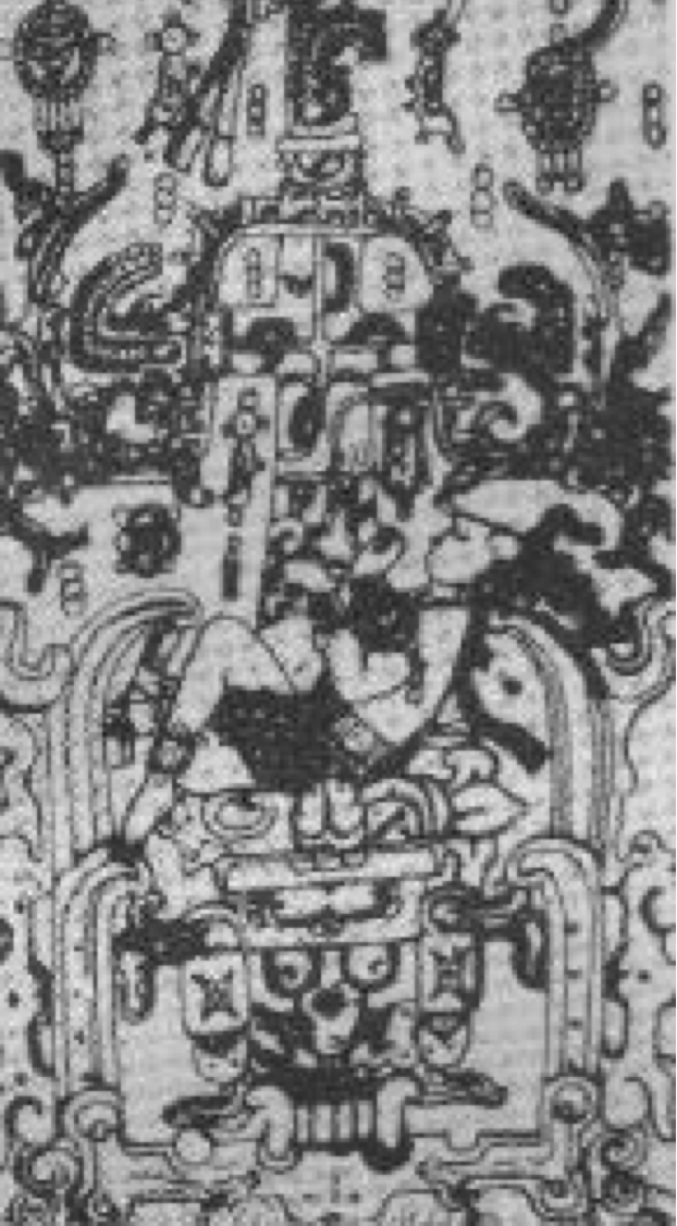 Alien Explorations: 'Pakal Votan' Tomb lid: Von Daniken's Mayan Rocket Man