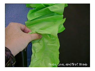 Hopelessly Ever After: Ruffled Bulletin Board Border