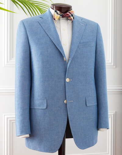 EMM (pronounced EdoubleM): J. PRESS Chambray Sack Jacket