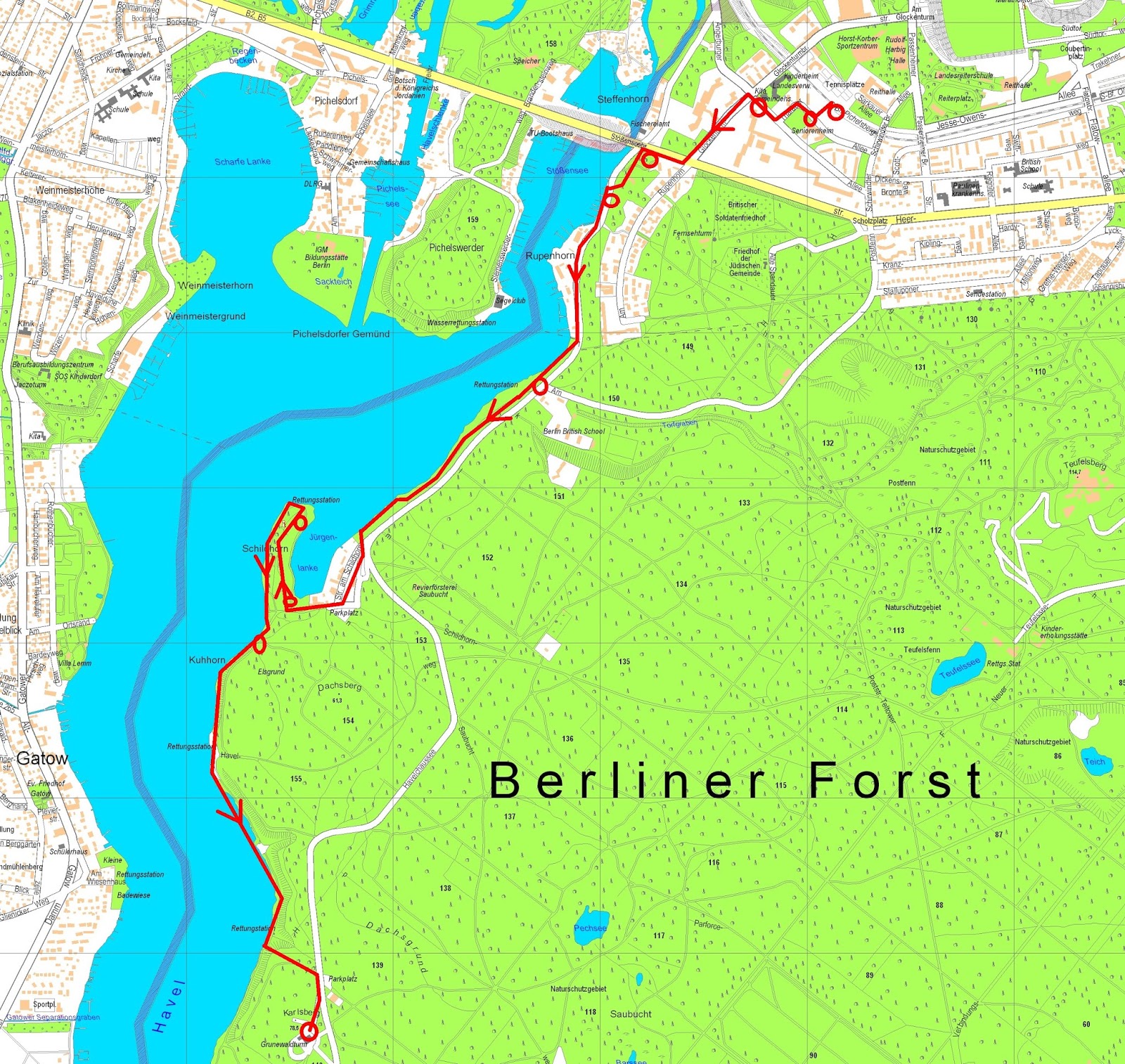 Walk by the Water: Berlin: Havel 4