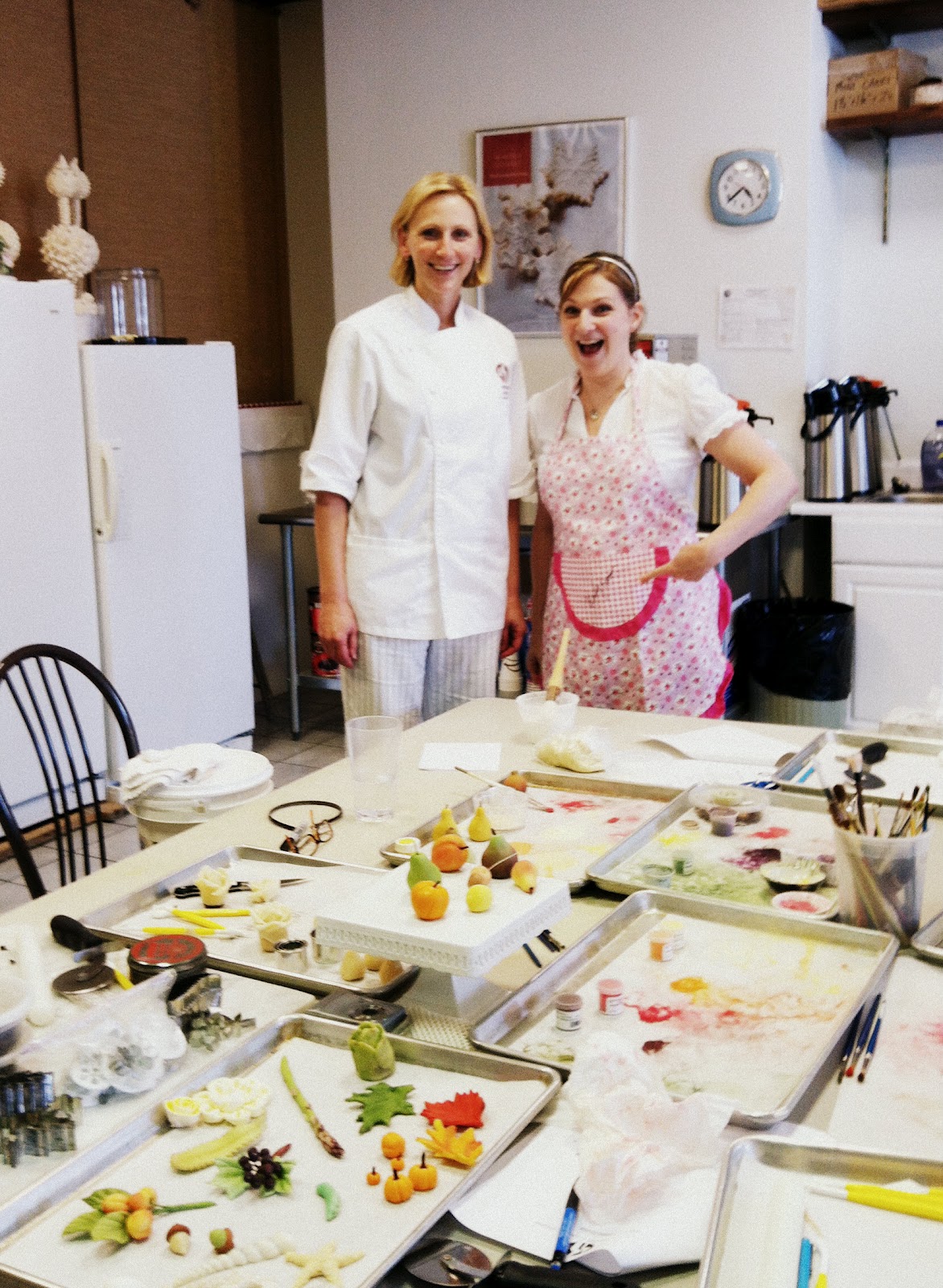 Sweet Teeth: Marzipan Modeling Memories: Sweet Teeth at School