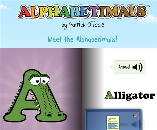 Technology World: Alphabetimals: A Simple Way To Teach Your Kids Alphabet.