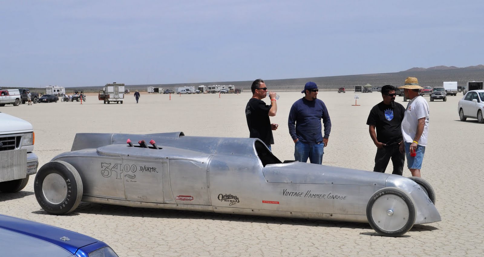 Just A Car Guy: May 14 2011 at El Mirage, dry lakes racing from start ...