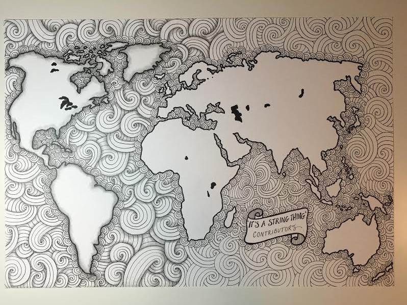 Tickled To Tangle: We Are On The Tangled Map!