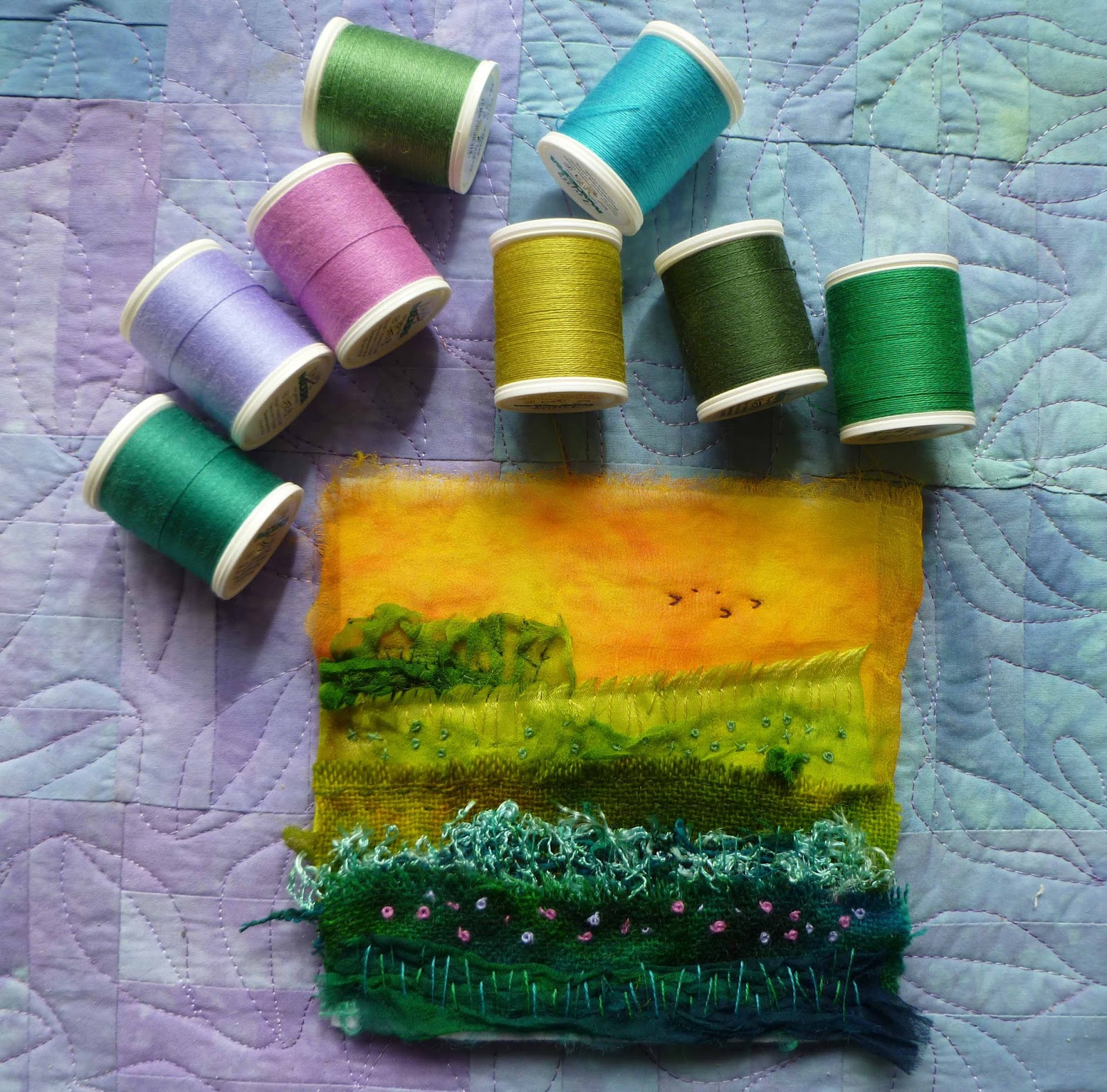 sew sew art: Third Landscape