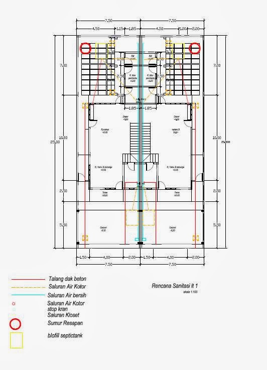 Jasa Gambar Detail Drawing Rencana Sanitasi Autocad 2D 150ribu - JASA ...