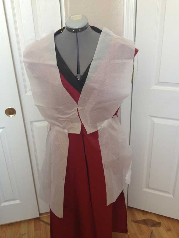 The Sewing Lab: Halloween Costume: Star Wars Sabe Decoy - Part 2