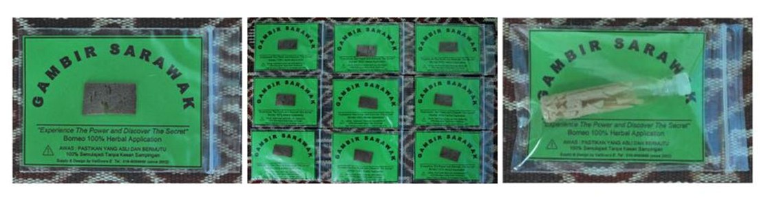 Gambir Sarawak Asli: Gambir Sarawak Asli jenis Keping dan Cecair
