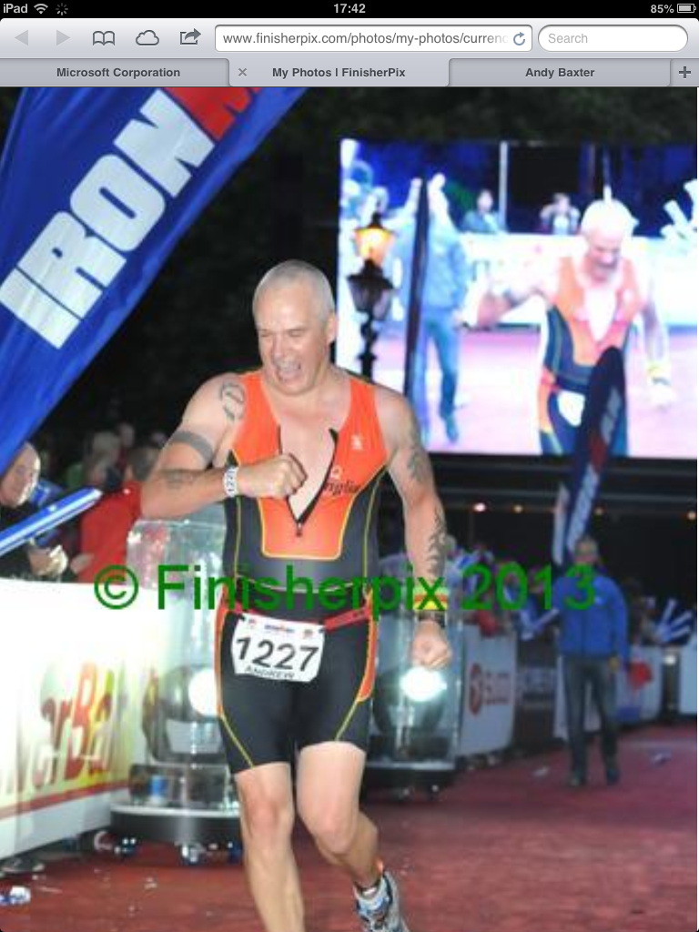 Fatman to Ironman: "Andrew, You Are An Ironman"