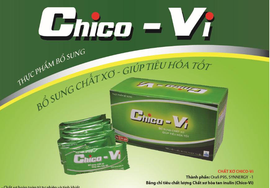 BellFoods Việt Nam: Chico-Vi. Chất xơ chóng táo bón