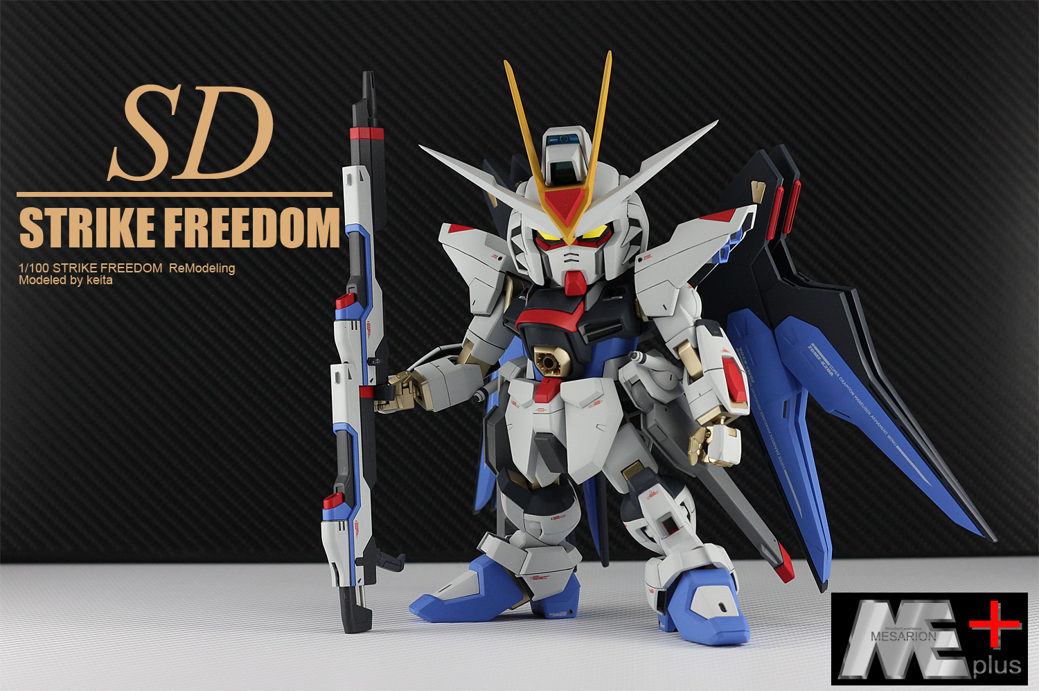 GUNDAM GUY: SD Strike Freedom Gundam [1/100 Strike Freedom Gundam ...