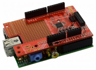 RPi-ShieldBridge - un 100% compatible Arduino sur un shield Raspberry ...