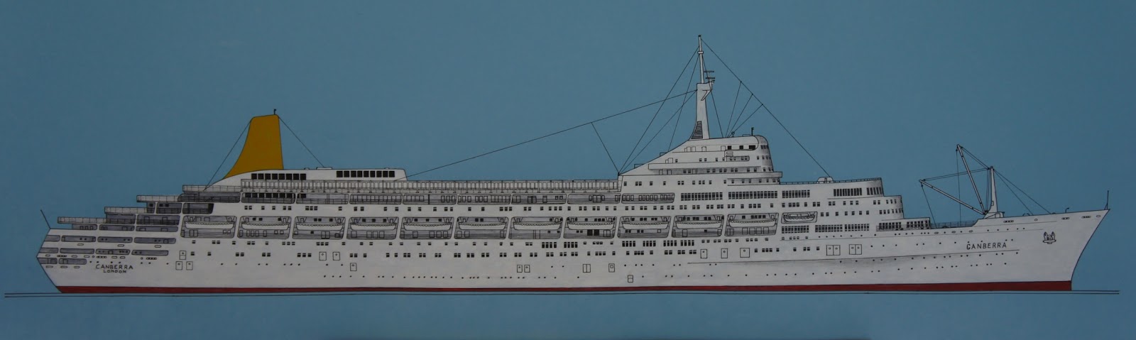 Admiraal Maritiem: ss. CANBERRA