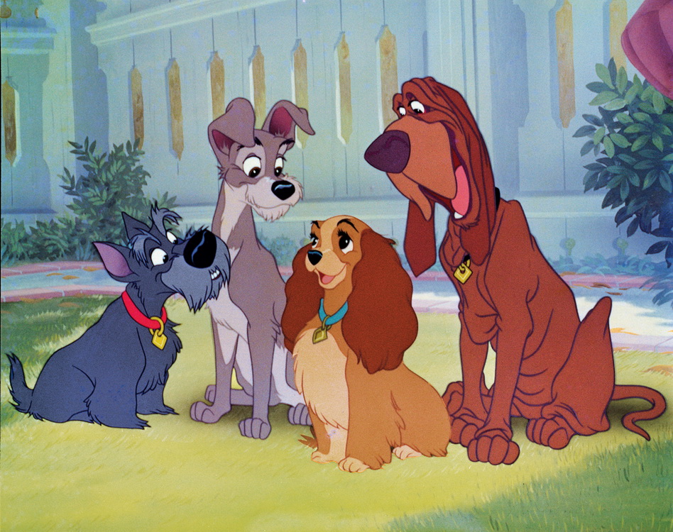 Fanatisk Film: Lady och Lufsen - 1955 - Klassisk kärlekshistoria