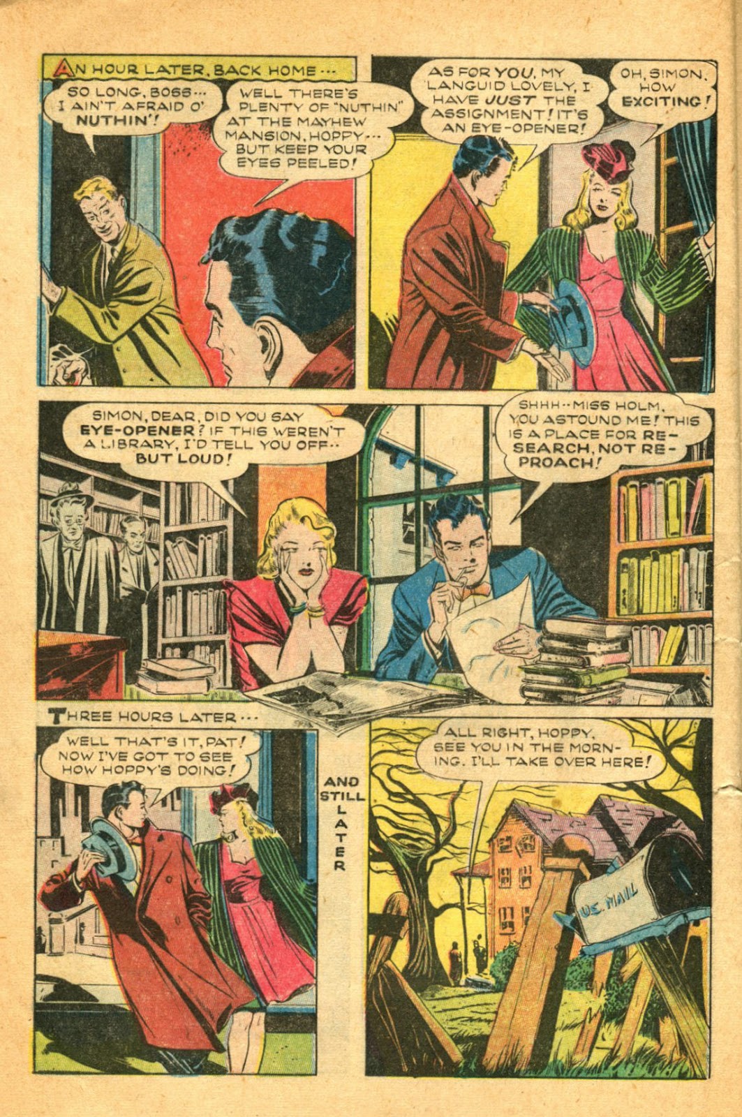 Four-Color Shadows: The Saint-Allen Ulmer-1947