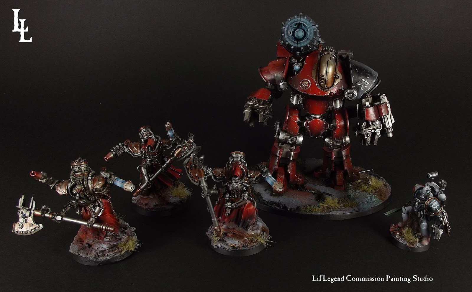 Thanatar Siege Automata Commission ~ LilLegend Commission Painting Studio