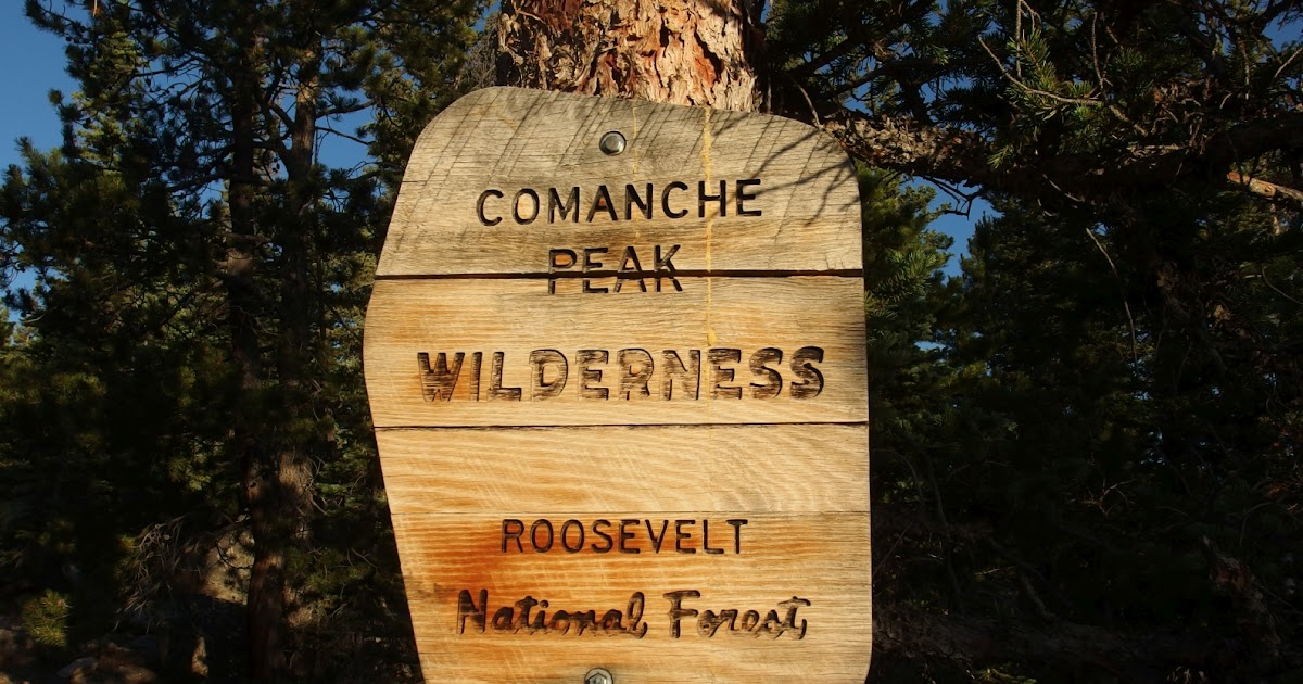 Hiking Rocky Mountain National Park: Comanche Peak and Area.
