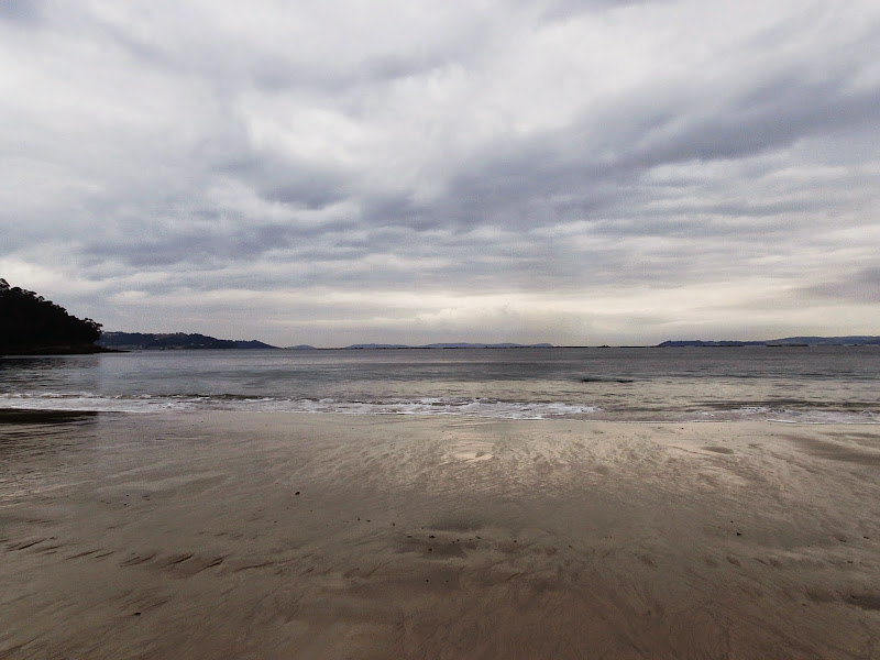 1000 Lugares en Galicia: Playa de Lapamán, entre Bueu y Marín. Ría de ...