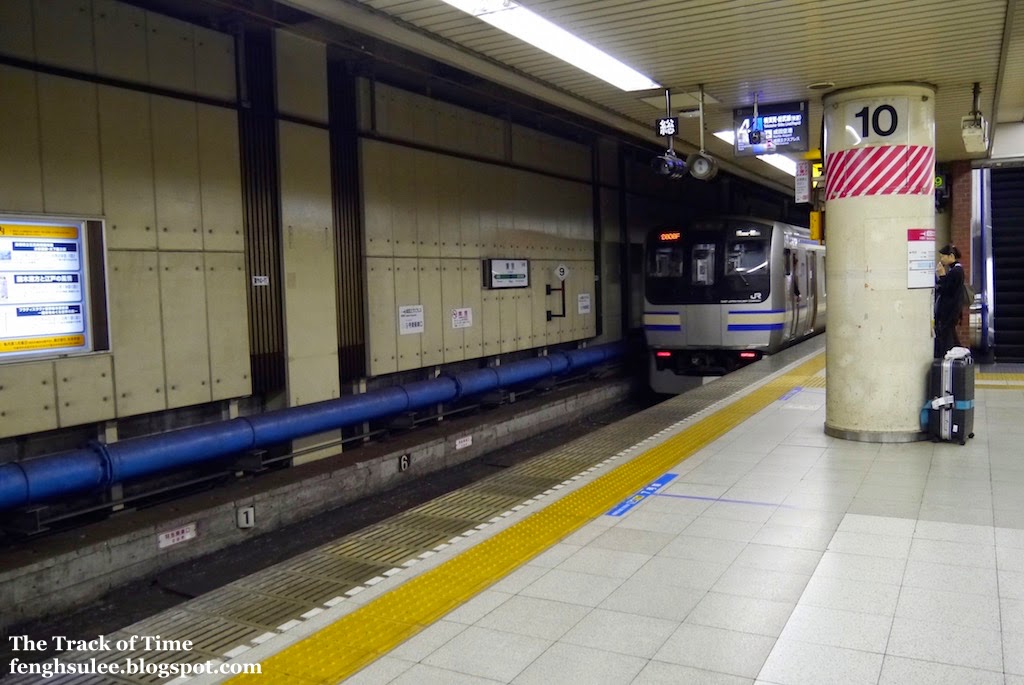Meguro and Yokosuka Line from Denenchofu to Tokyo | The Track of Time