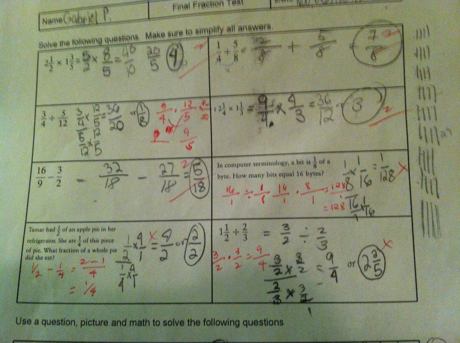 873 Math Blog 2012 Math Corrections