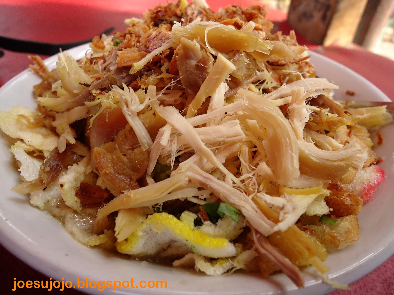 JoeSUJOJO: Nasi telah menjadi Bubur (Ayam)