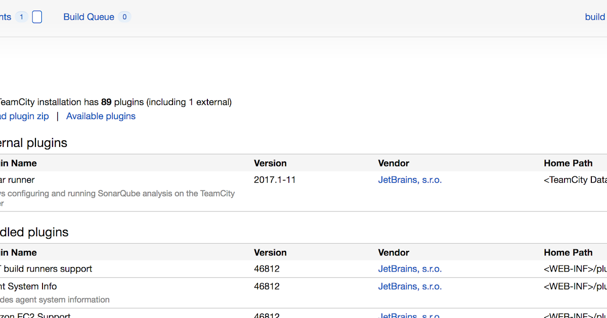 Continuous Integration and DevOps Tools Setup and Tips: How to setup SonarQube Plug-ins in Teamcity?