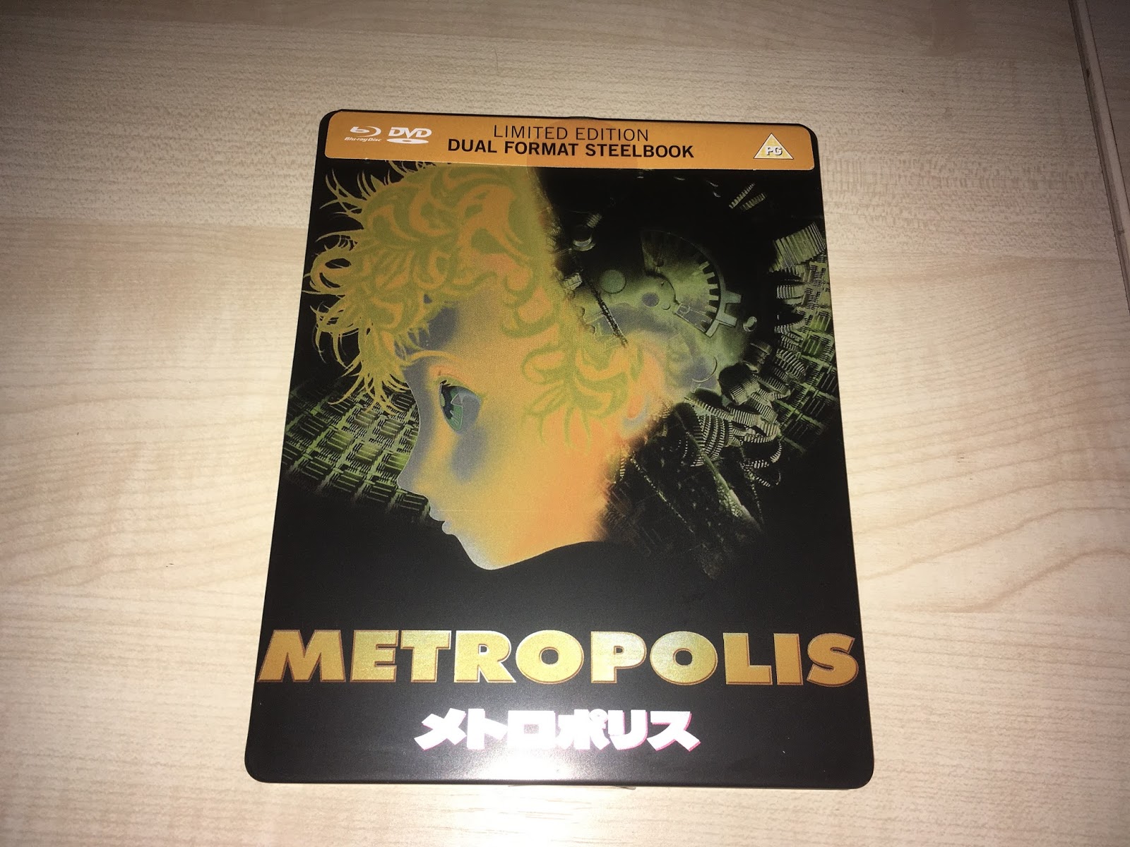 The Normanic Vault: Unboxing [UK]: Osamu Tezuka's Metropolis - Limited ...